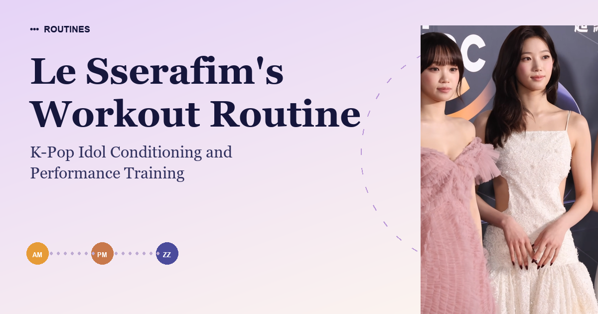 Le Sserafim's Workout Routine (2026) | Routines